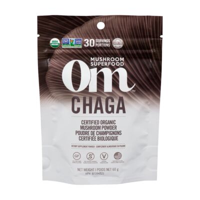 OM Chaga Organic Mushroom Powder – Quantum Health Whistler