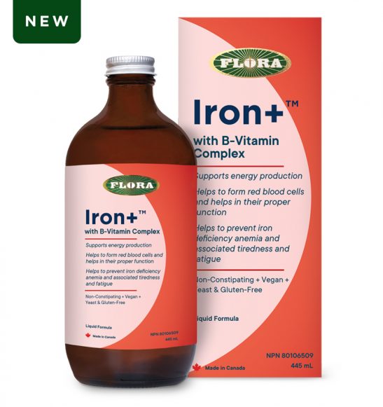Flora Iron+ Liquid with B-Vitamin Complex – Quantum Health Whistler