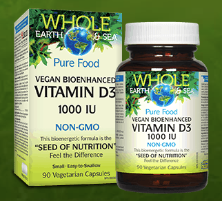 Whole Earth & Sea Vegan Bioenhanced Vitamin D3 – Quantum Health Whistler