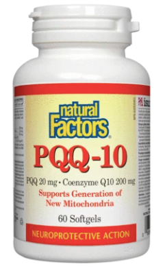 Natural Factors PQQ-10 PQQ 20 mg · Coenzyme Q10 200 mg – Quantum Health ...