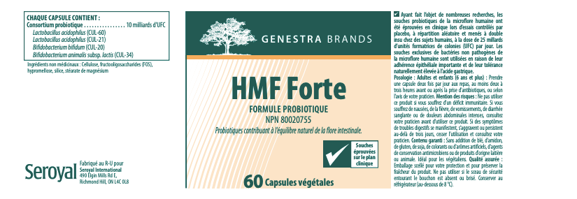 Genestra HMF Forte Probiotic – Quantum Health Whistler