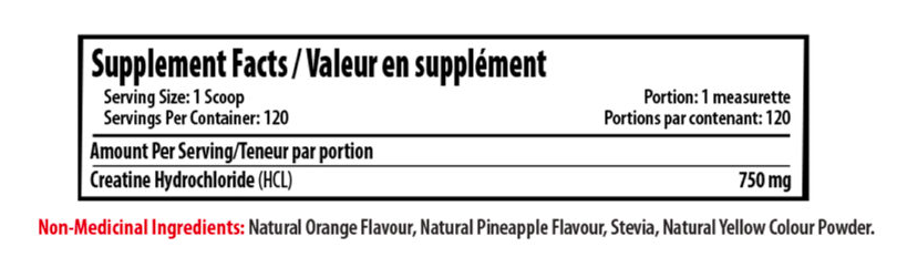 ProLine Creatine HCL – Quantum Health Whistler