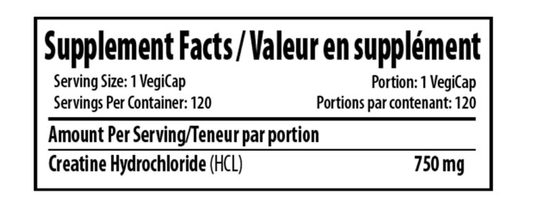ProLine Creatine HCL Capsules – Quantum Health Whistler