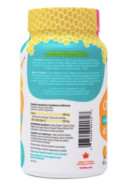 Honibe Omega-3 Brain Health – Quantum Health Whistler
