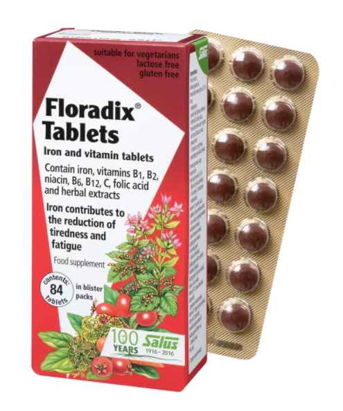 Salus® Floradix® Iron and vitamin tablets – Quantum Health Whistler