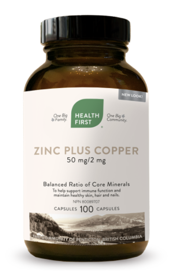 Health First Zinc Plus Copper – Quantum Health Whistler