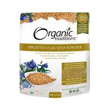 Organic Traditions Sprouted Flax Seed Powder – Quantum Health Whistler